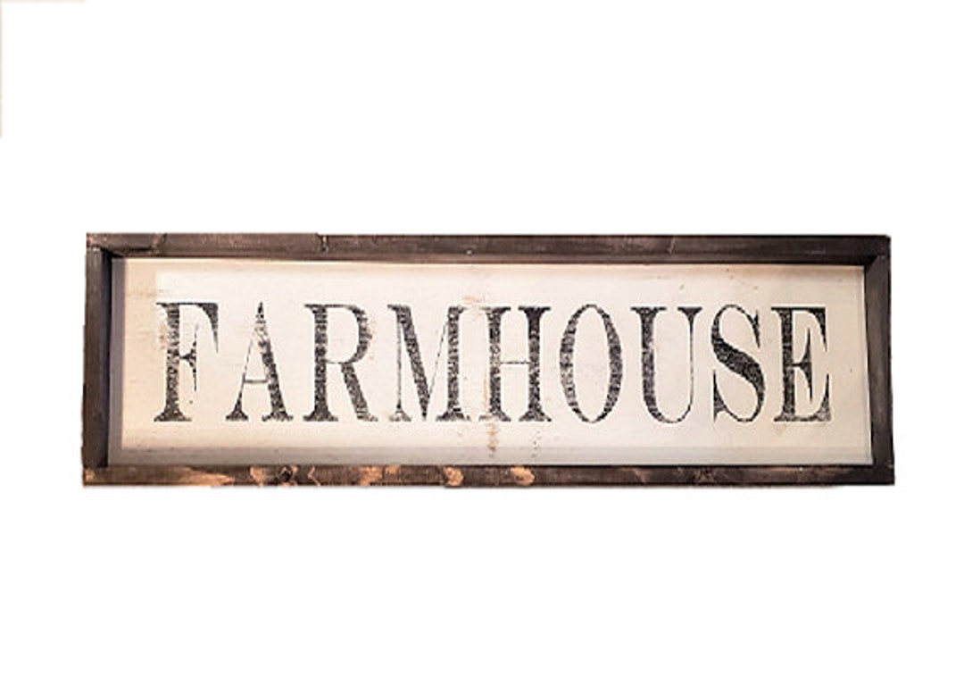 Farmhouse Modern Sign/cottage/farmhouse Decor/living Room Decor/bedroom ...