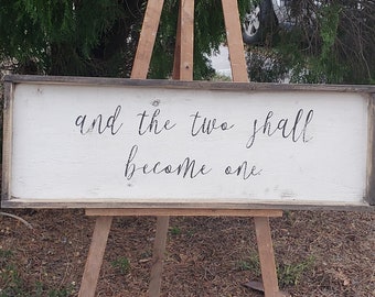 Two Become One - Etsy