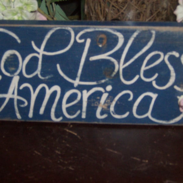 God Bless America Signs - Etsy