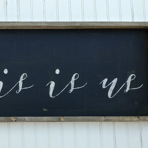 Rustic Cottage This is Us Sign/home Decor/living Room Decor - Etsy