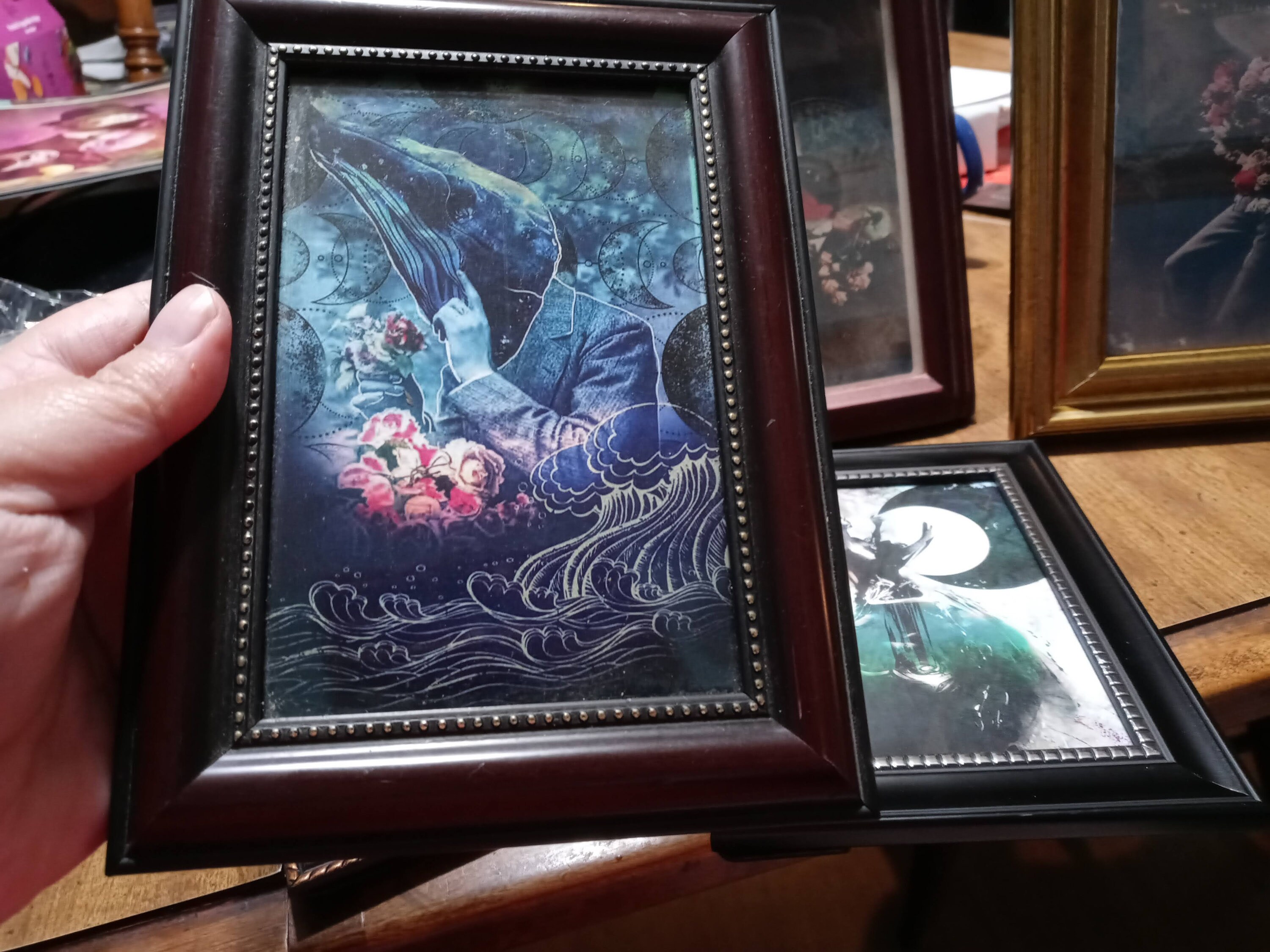 Curious Menagerie 8: Brook Horse Kelpie Creepy Legend Vintage 4x6 Fine ...