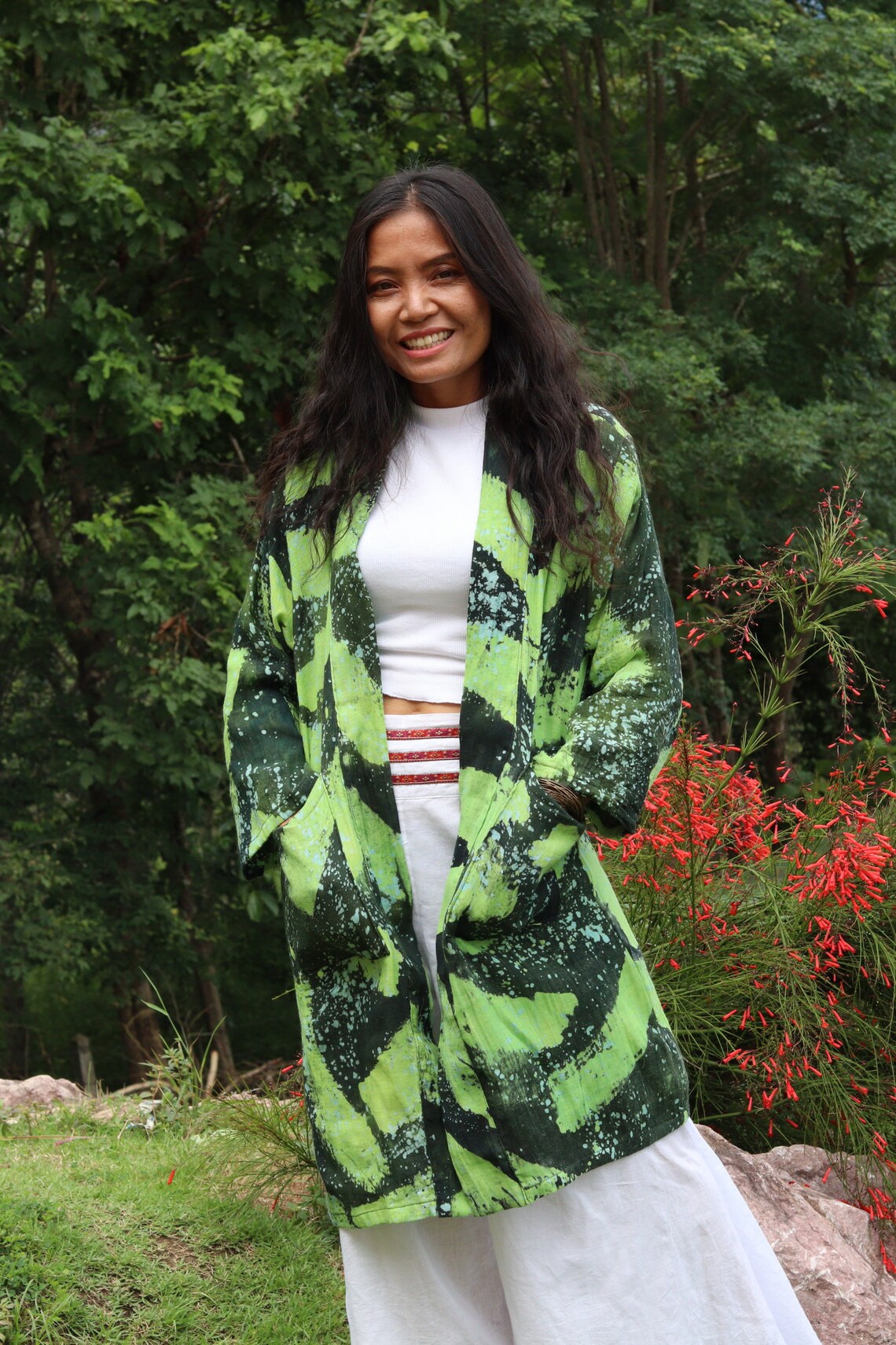 Open Jacket / Festival Jacket / Boho Jacket / Beach Cover - Etsy