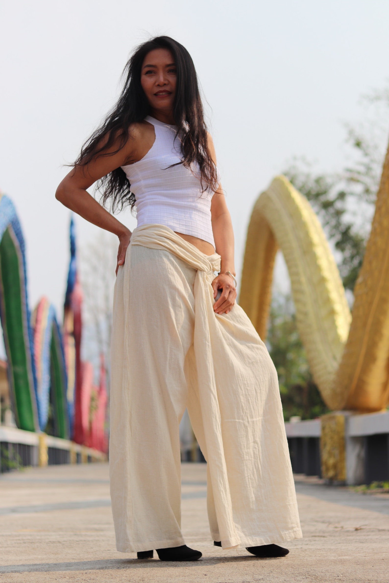 Wide Leg Pants / Dress Pants / Formal Pants / Casual Pants / | Etsy