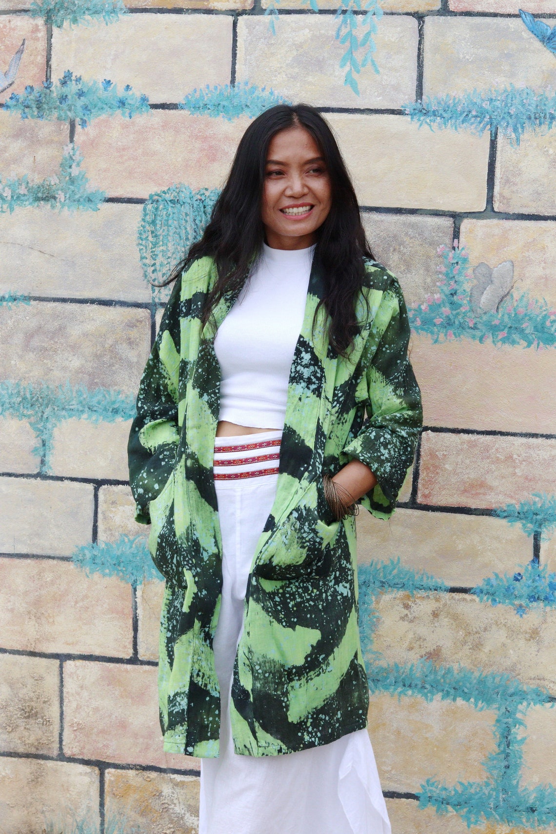 Open Jacket / Festival Jacket / Boho Jacket / Beach Cover - Etsy