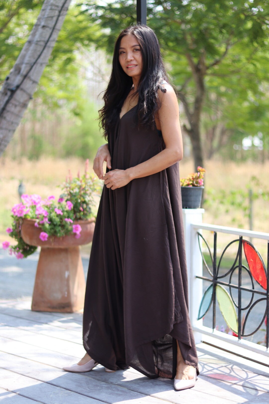 Jumpsuit / Maxi Jumpsuit / Boho Jumpsuit / Jumpsuit Plus Size - Etsy