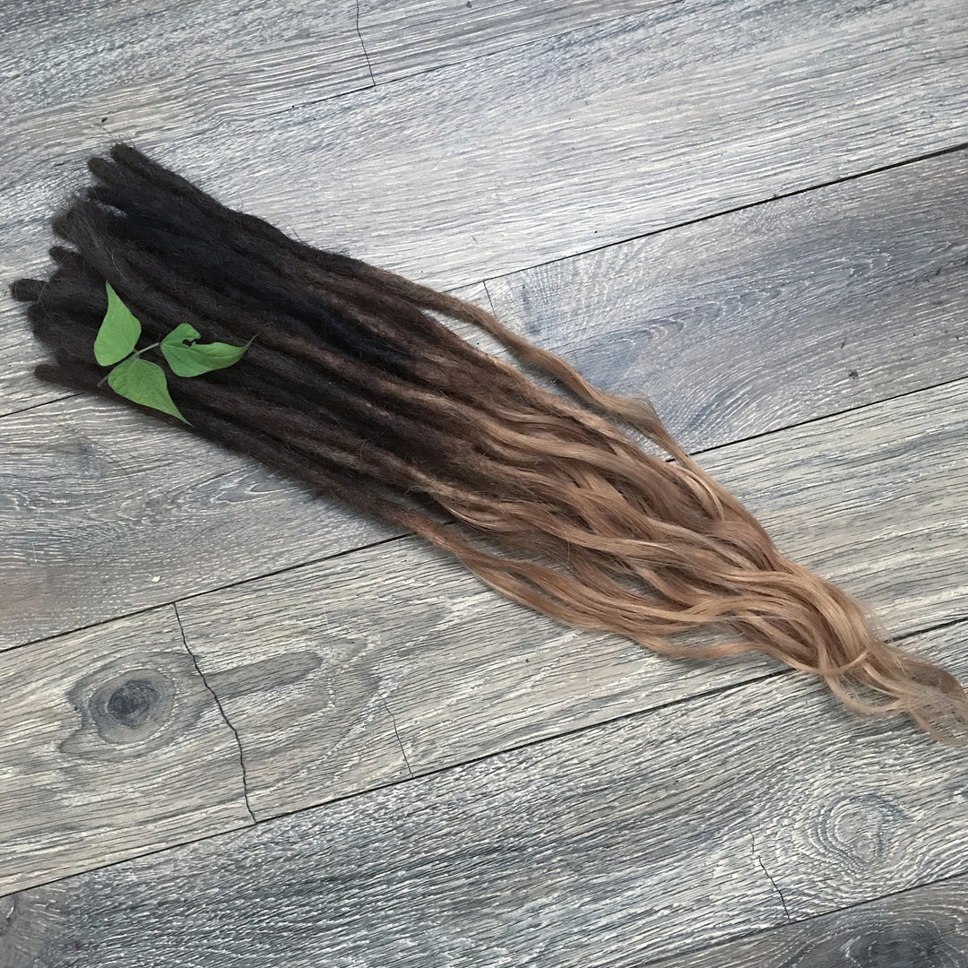 Luxury Human Hair Knotty Dreadlocks (20) - Etsy