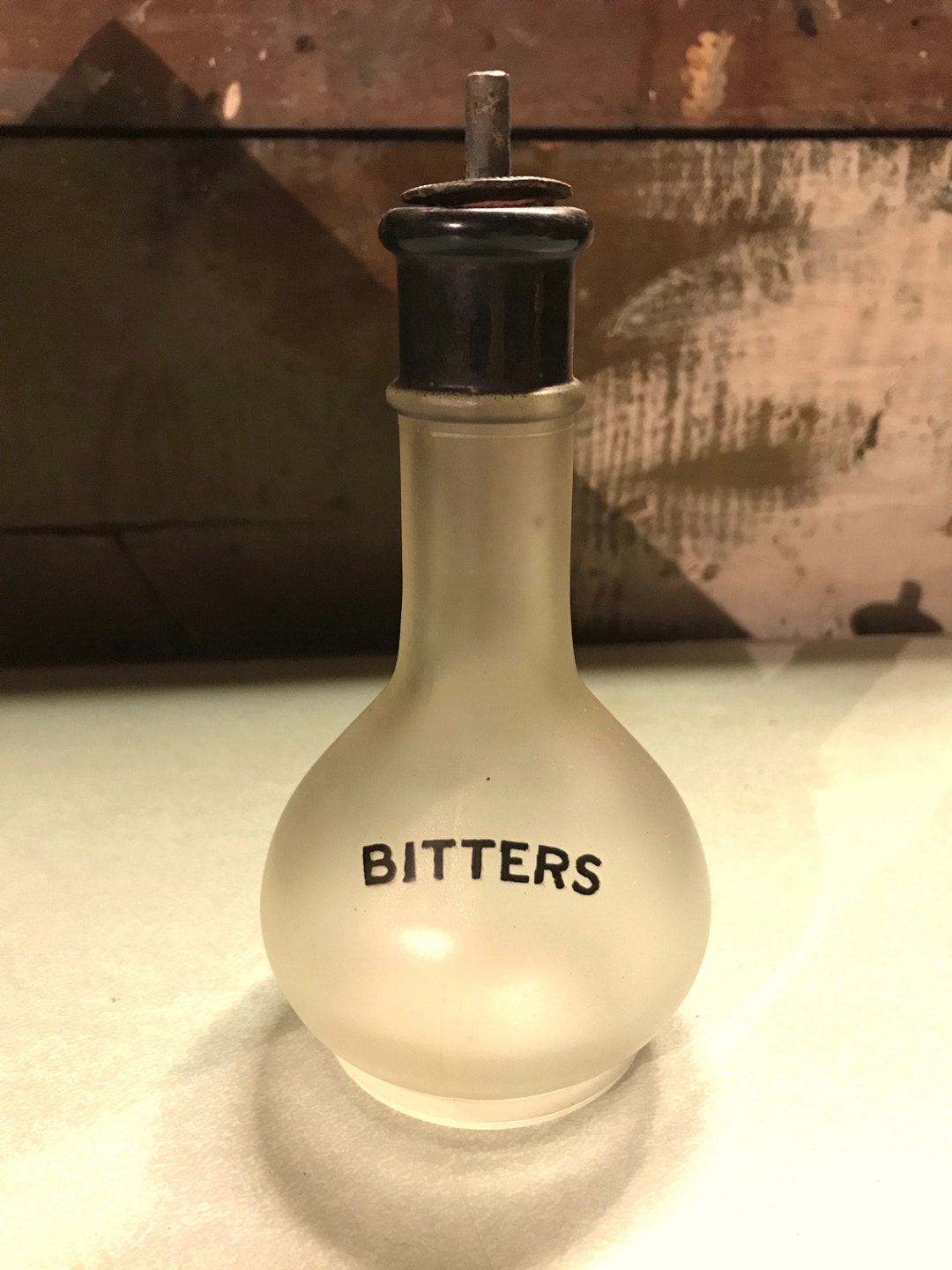 Antique Apothecary Bitters Bottle - Etsy