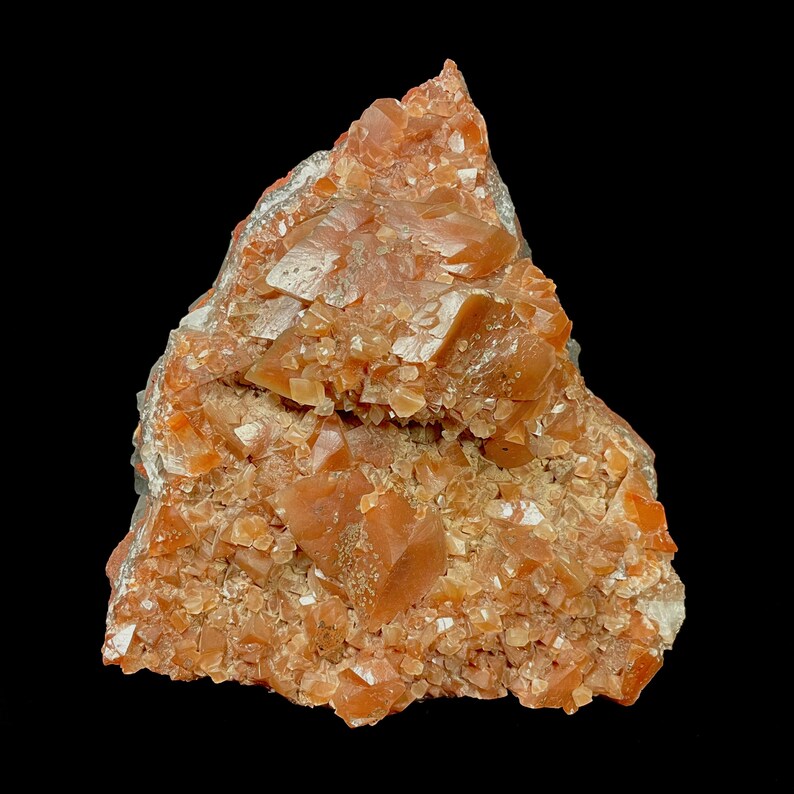 Classic Red Hematite Included Calcite Plate From Santa Eulalia, Mexico ...