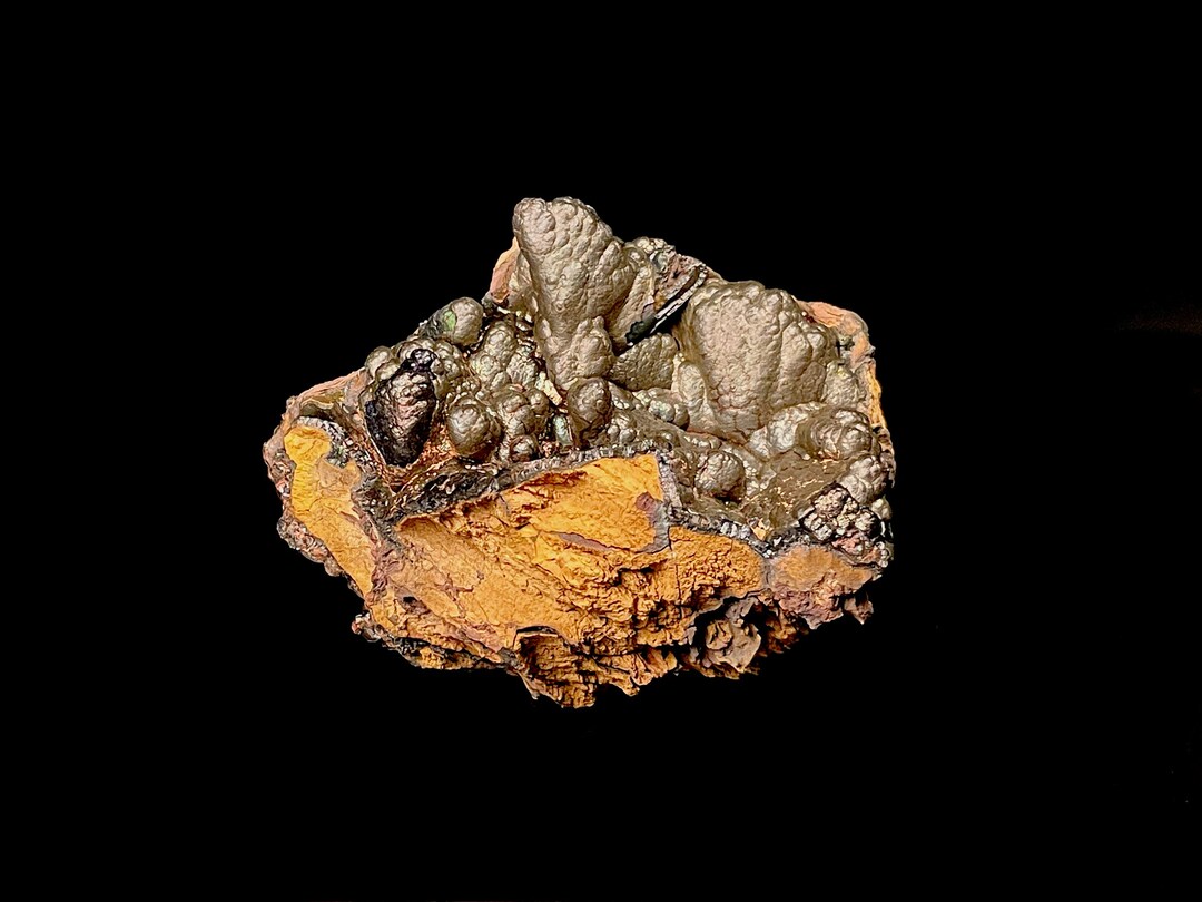 Iridescent Goethite on Matrix From Spain - Etsy