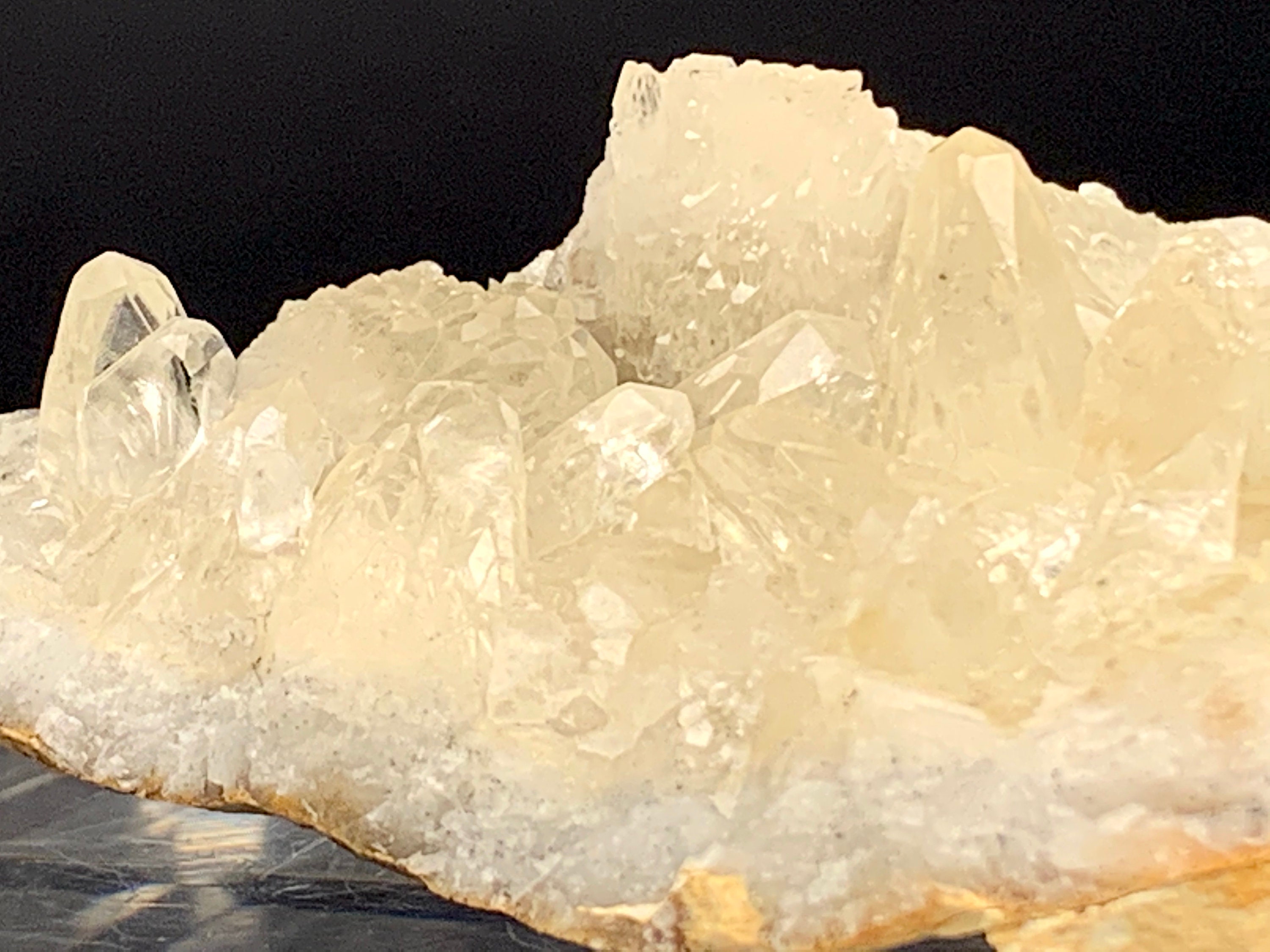 Jewel Calcite Scalenohedron Crystals on Clay Matrix from - Etsy.de