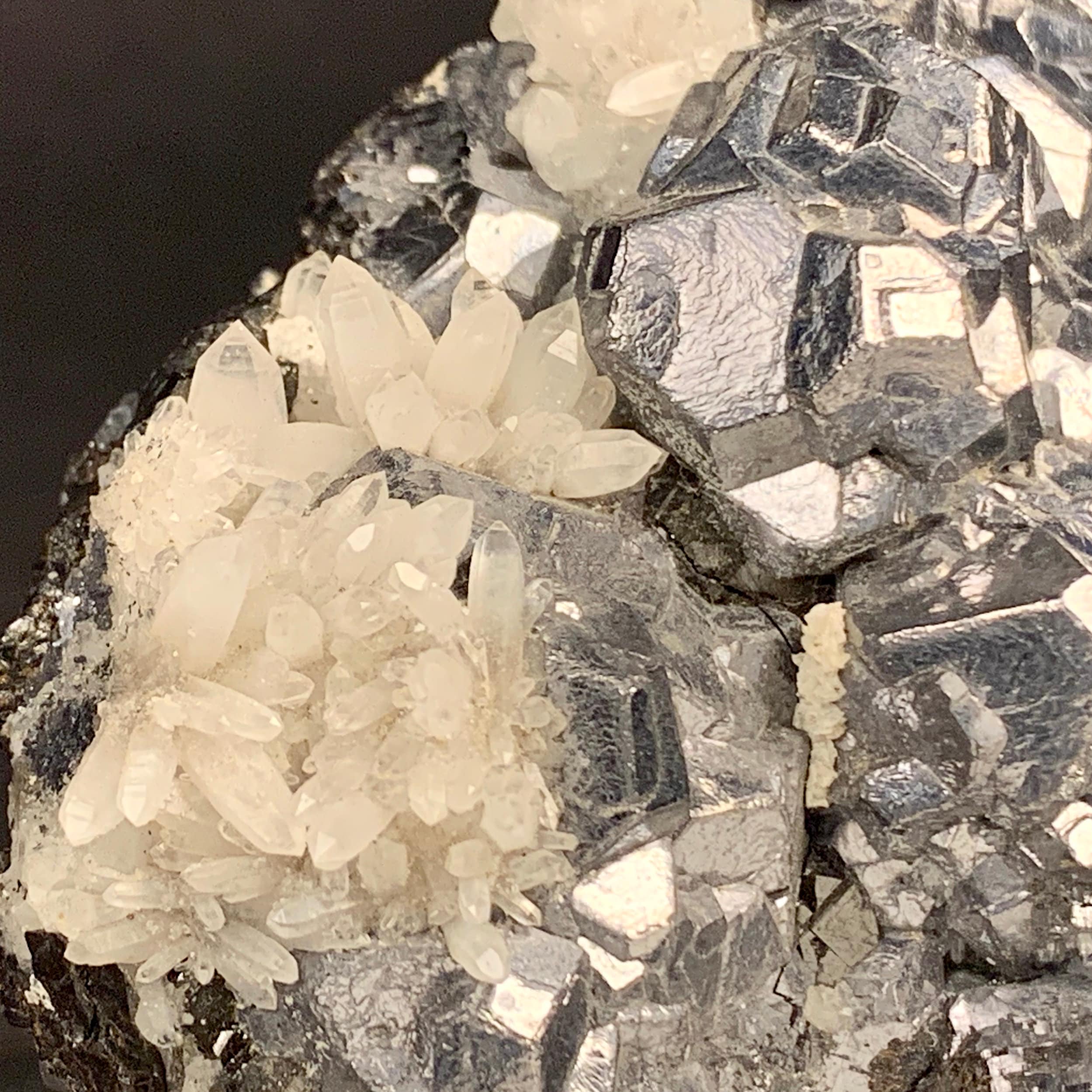 Fine Galena W/ Quartz and Shpalerite From Naica, Mexico - Etsy