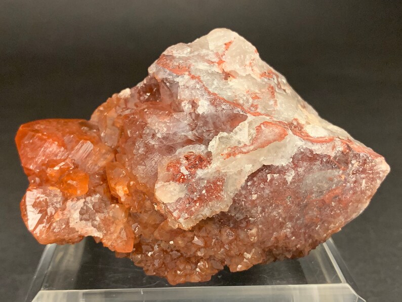 Precioso cuarzo rojo de Marruecos - Etsy España