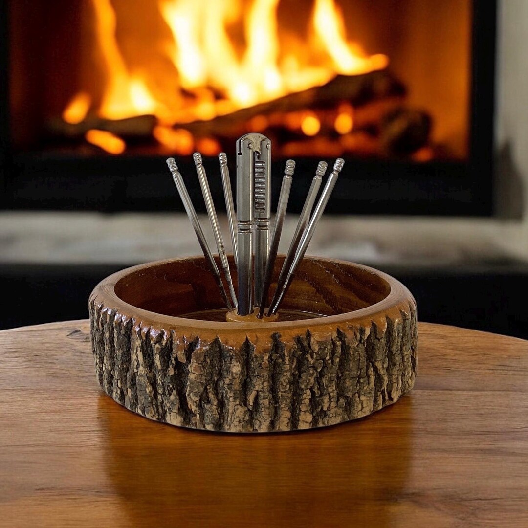 Vintage Nutcracker Bowl, Cracker, and Picks Set - Etsy