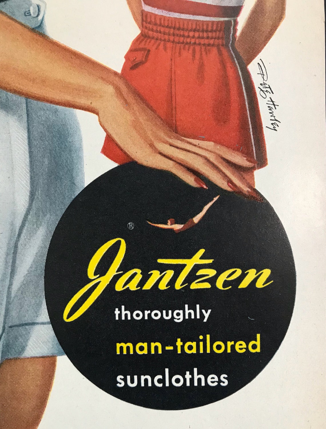 Everything You Ever Wanted Vintage Jantzen Advertisement * Sportsware ...