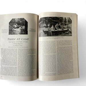 June 1928 Nature Magazine * Summer Camp * Voles and Small Mammals - Etsy