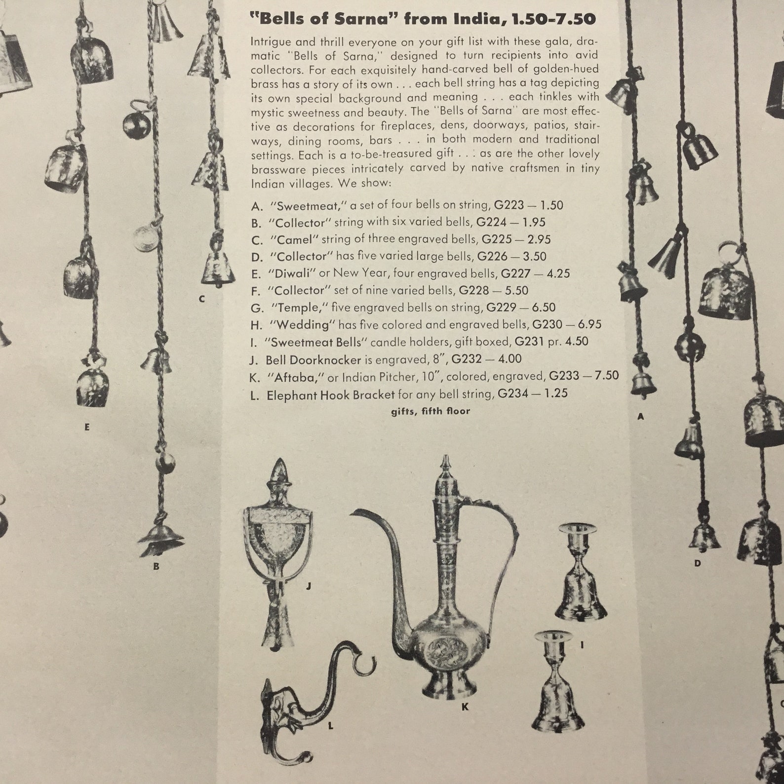 Mid Century Modern Ephemera Frederick and Nelson Christmas | Etsy