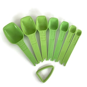 Replacement Measuring Spoon * Vintage Tupperware * Citrus Green * Lime ...