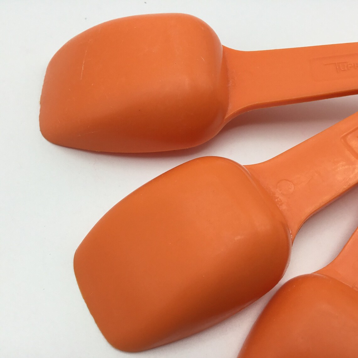 Vintage Tupperware Measuring Spoons Citrus Orange Set of 7 | Etsy