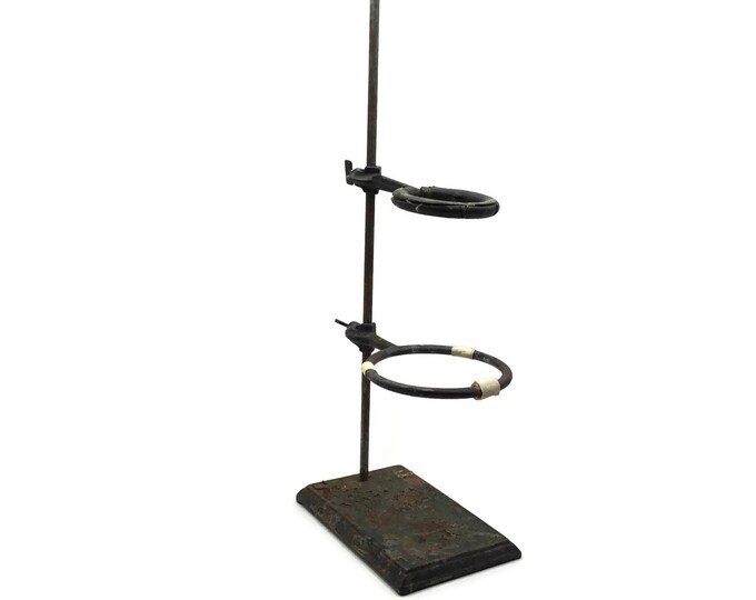 Vintage Science Lab Equipment * Chemistry Ring Stand * Industrial Decor ...