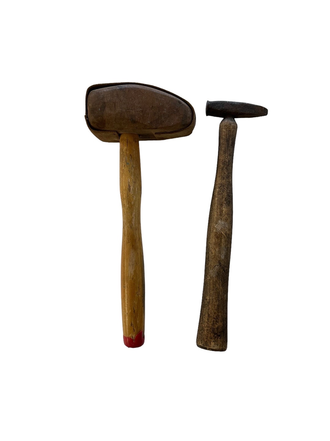 Vintage Hammer Set Tack Hammer Bossing Hammer Leather Padded Mallet - Etsy