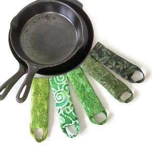 Pan Handle Pot Holder * Heat Resistant Cast Iron Skillet Sleeve * Sold ...