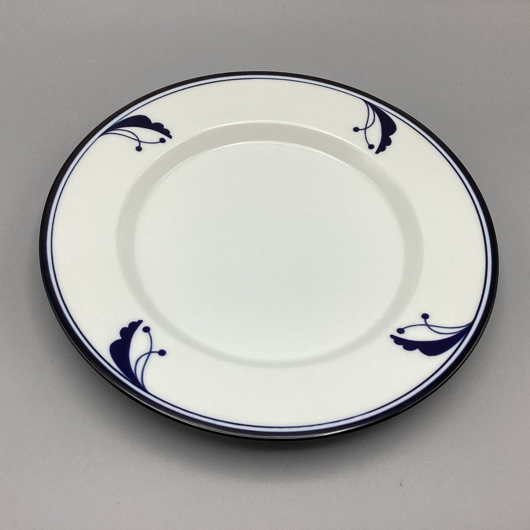 Dansk Flora “bayberry Blue” 9” Salad Plate - Etsy