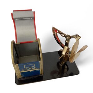 Vintage Postal Box Stamp Dispenser With Letter Weight Scale - Etsy