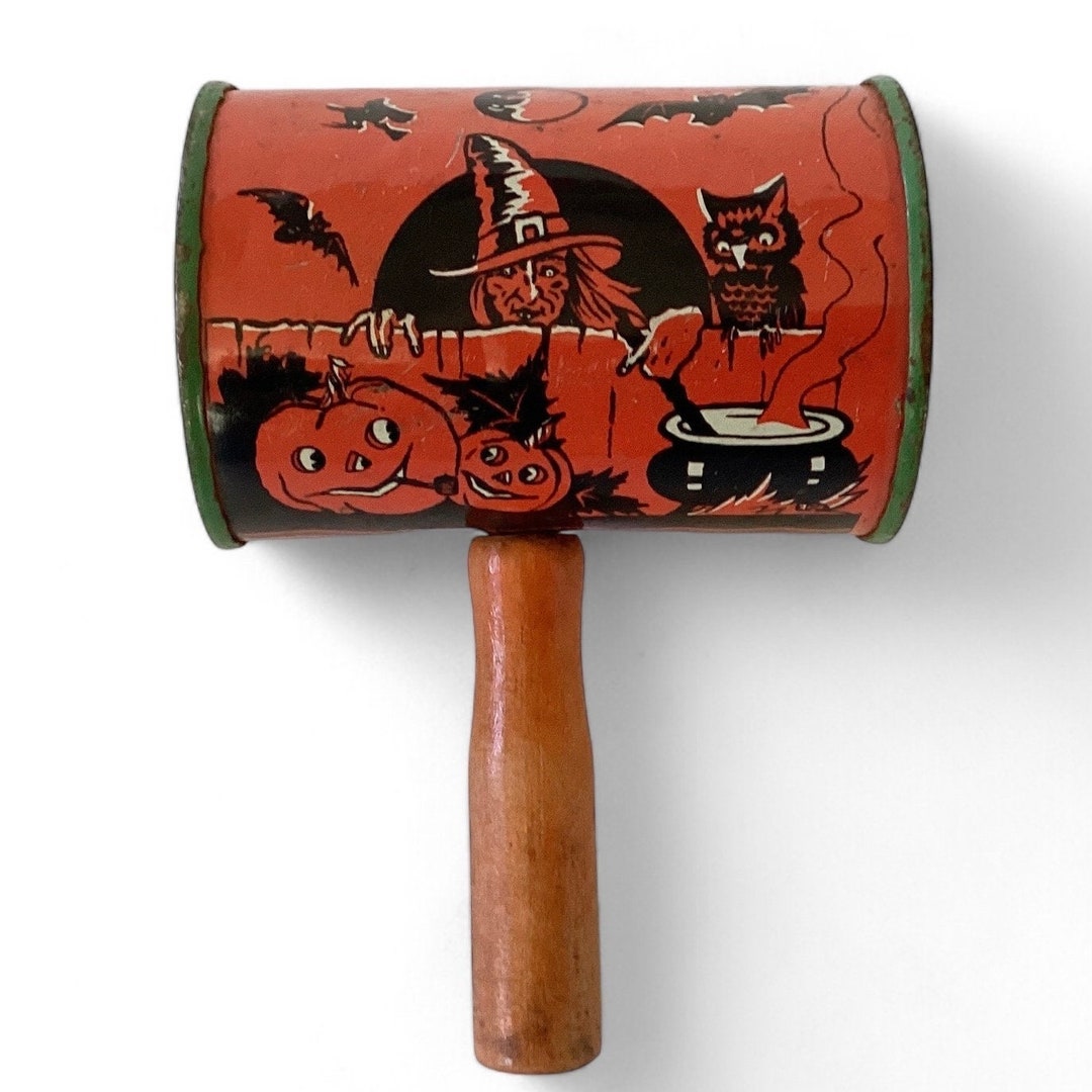 Vintage Halloween Rattle Noisemaker - Etsy