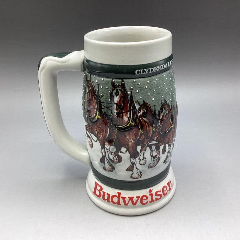 2025 Christmas Budweiser Beer Steins - Etsy