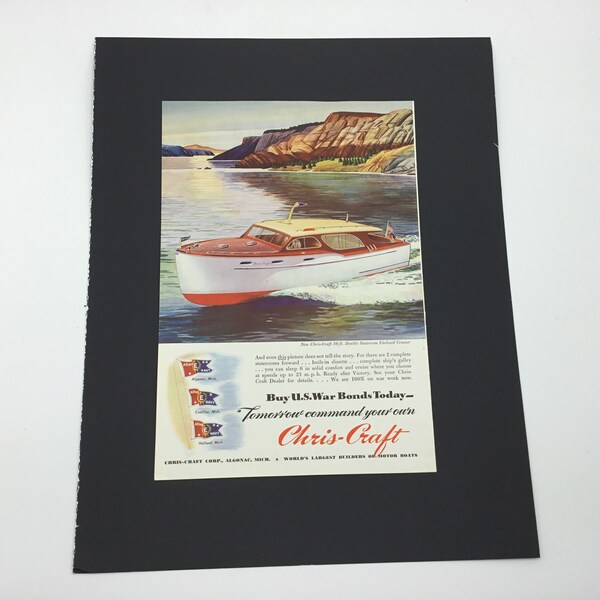 Chris Craft - Etsy