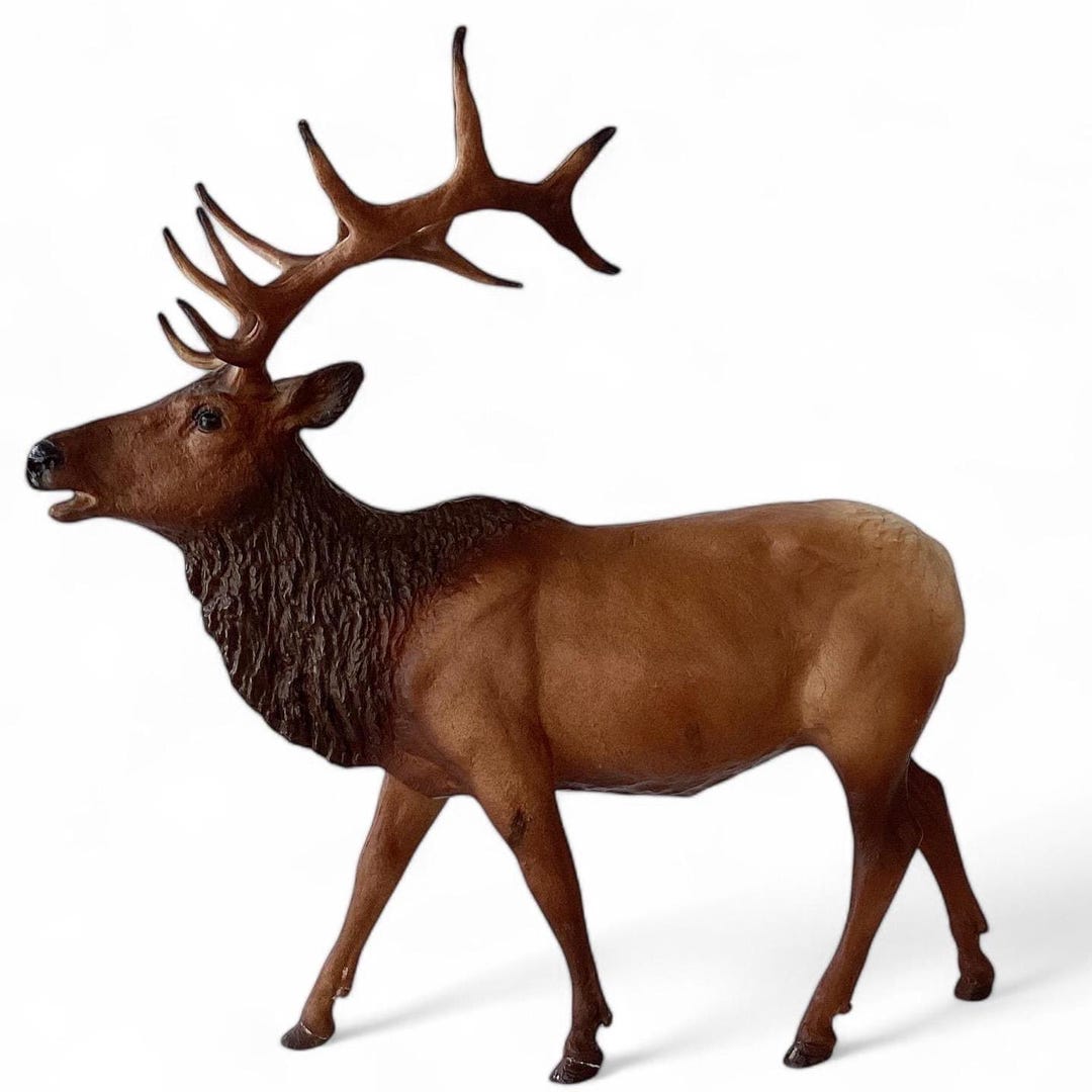 Collectible Breyer Bull Elk * Wild Life Series * Toy Figurine * USA ...