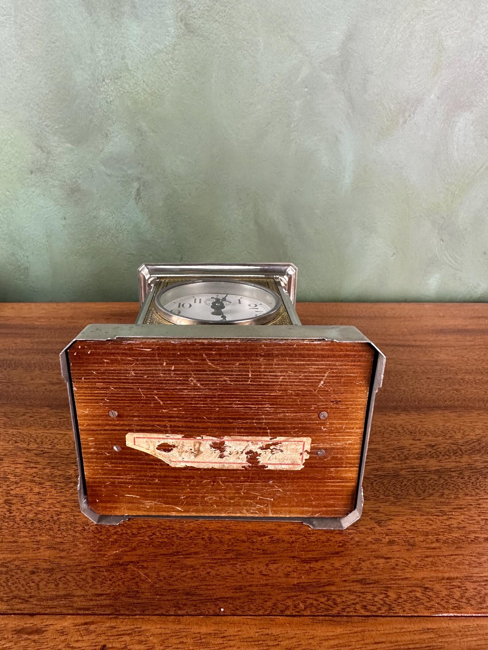 Antique German Carriage Clock With Music Box Alarm - Etsy