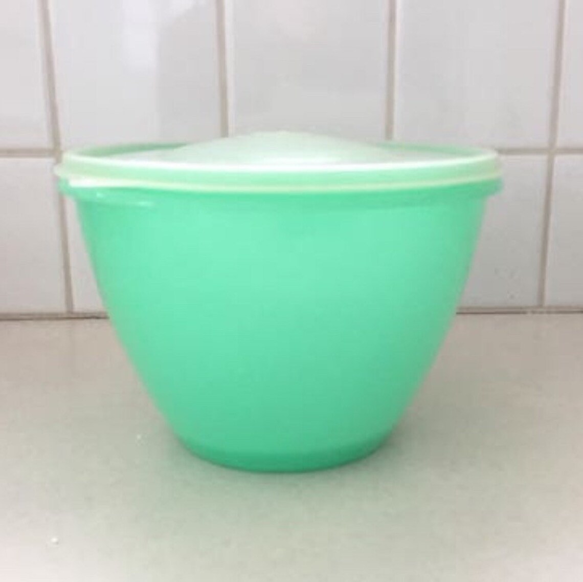 Vintage Tupperware Lettuce Keeper With Core Spike Jadeite - Etsy