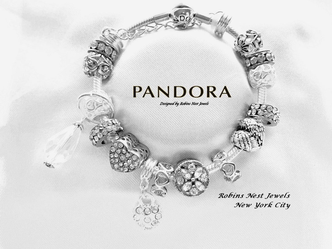 Pandora Compatible Fit Beads & Charms Or, With Bracelet Non Pandora ...