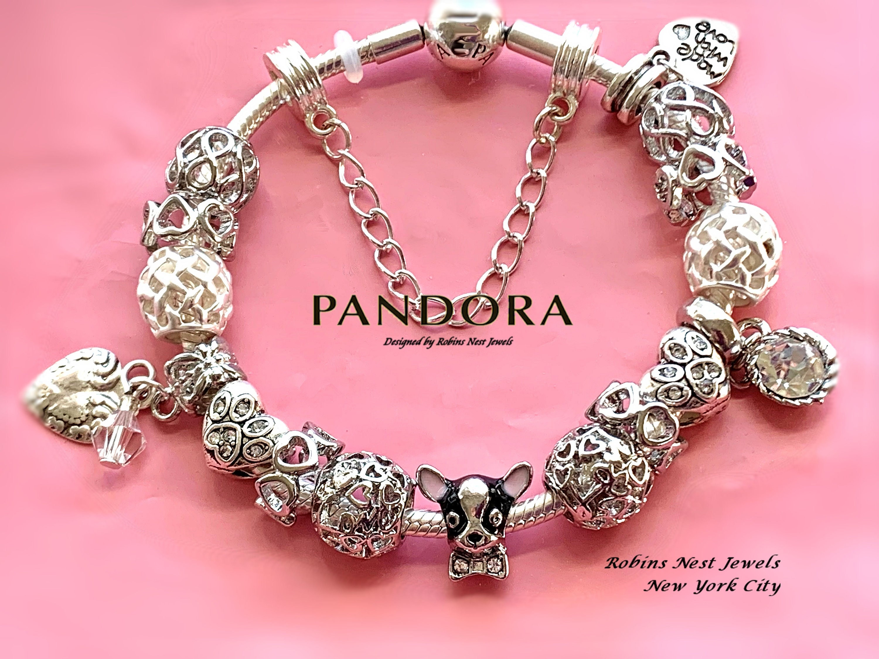 Pandora Bracelet-pet Compatible Charms,orchoose,with Bracelet Authentic ...