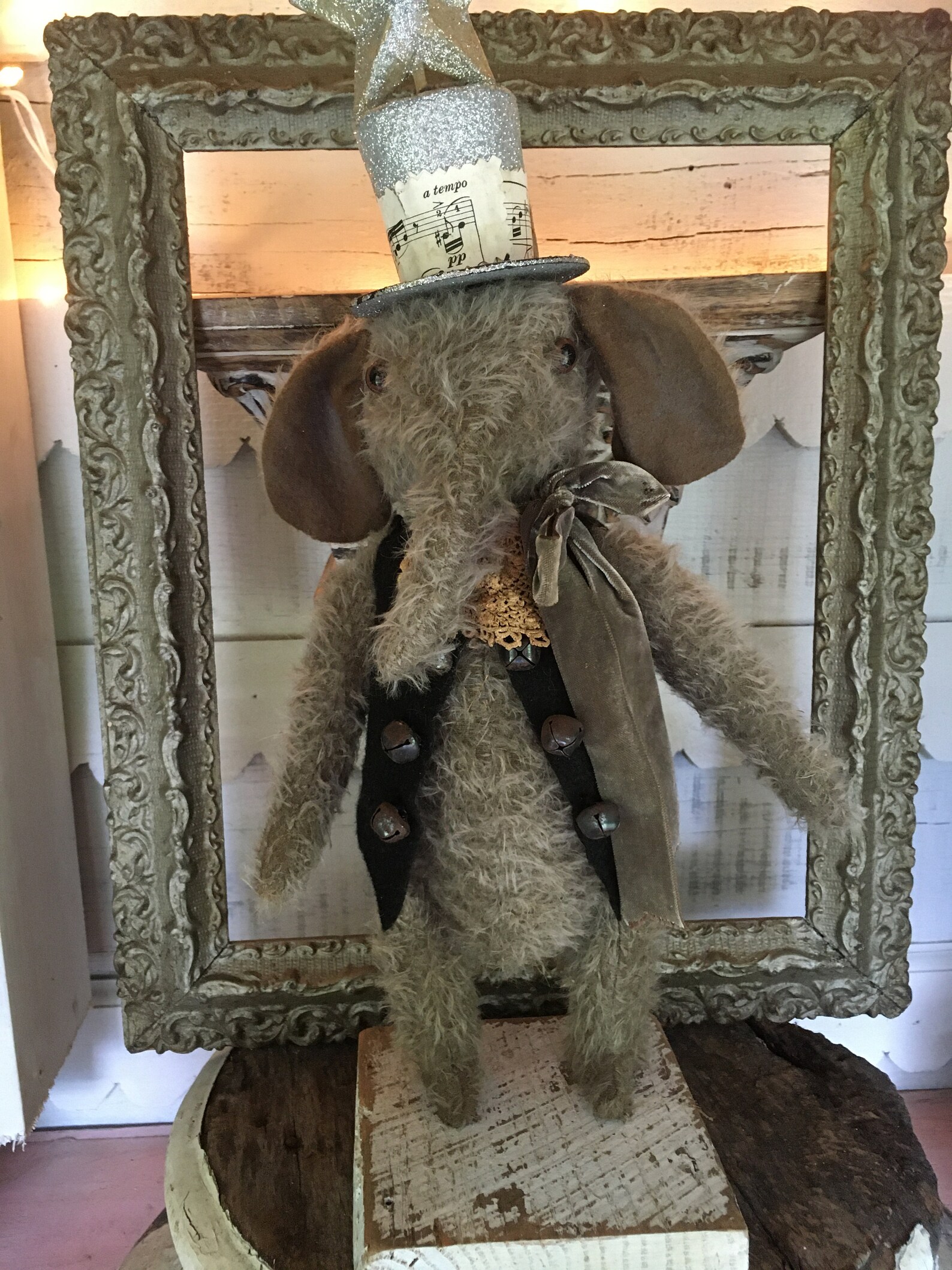 Eleanor the Mohair Elephant - Etsy