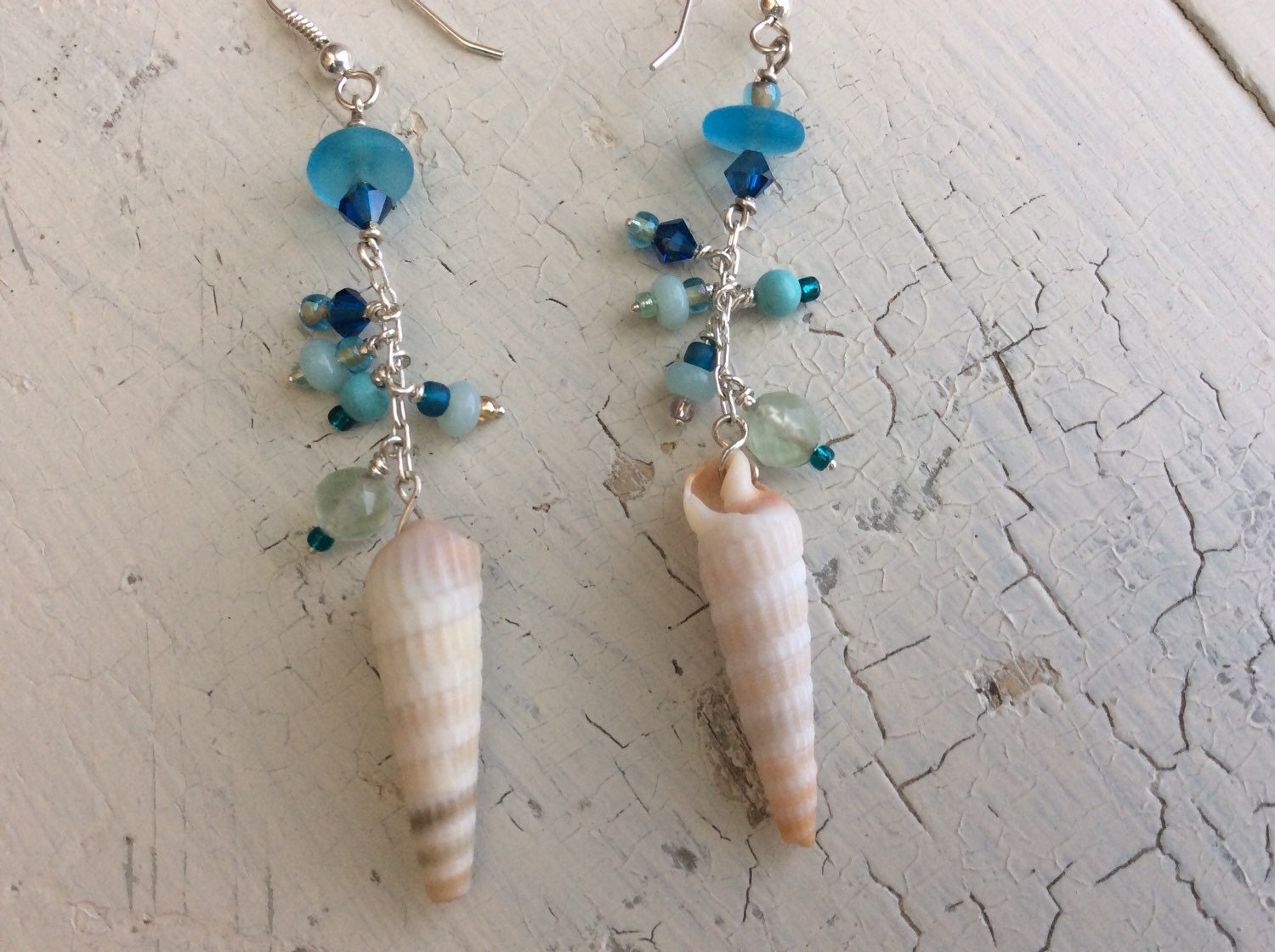 Caribbean Shell Earings - Etsy