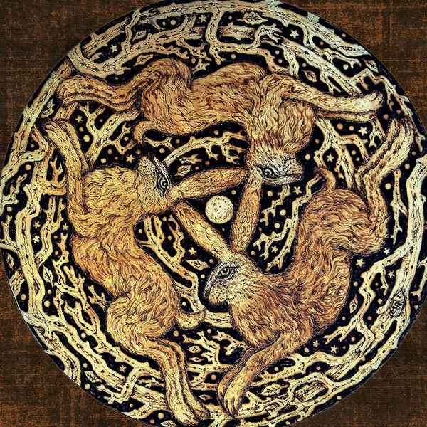 Three Hares - Etsy UK
