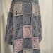 Grey Crochet Patchwork Jacket - Etsy