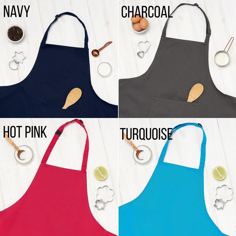 Personalised Head Chef and Sous Chef Apron Set - Etsy