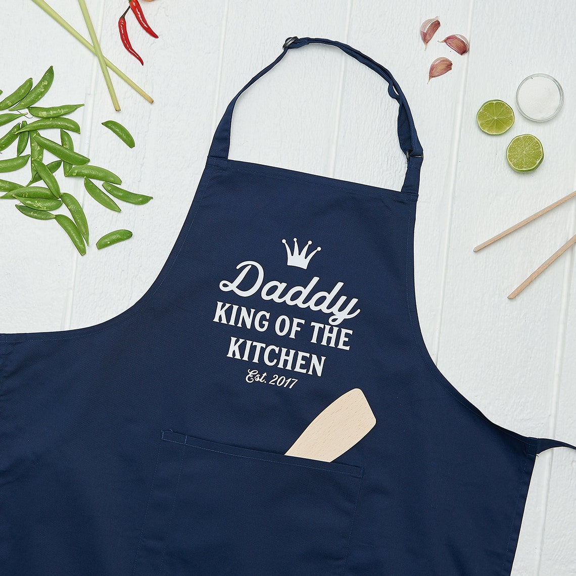Personalised King of the Kitchen Cooking Apron Personalized | Etsy