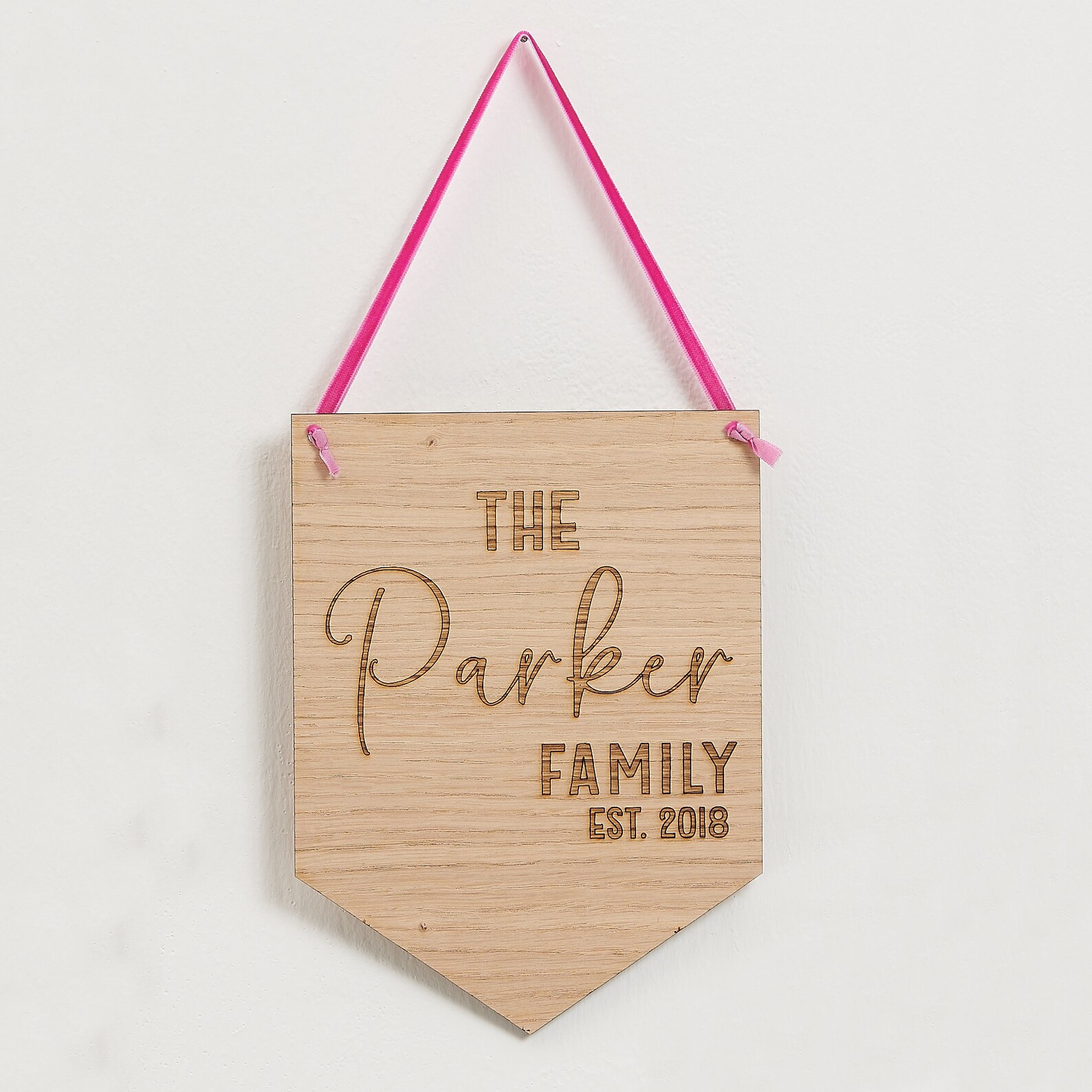 Personalised Wooden Family Plaque - Etsy
