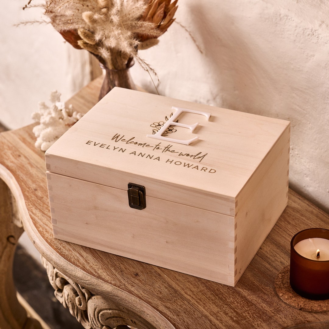 Personalised Children's Keepsake Box - Etsy UK