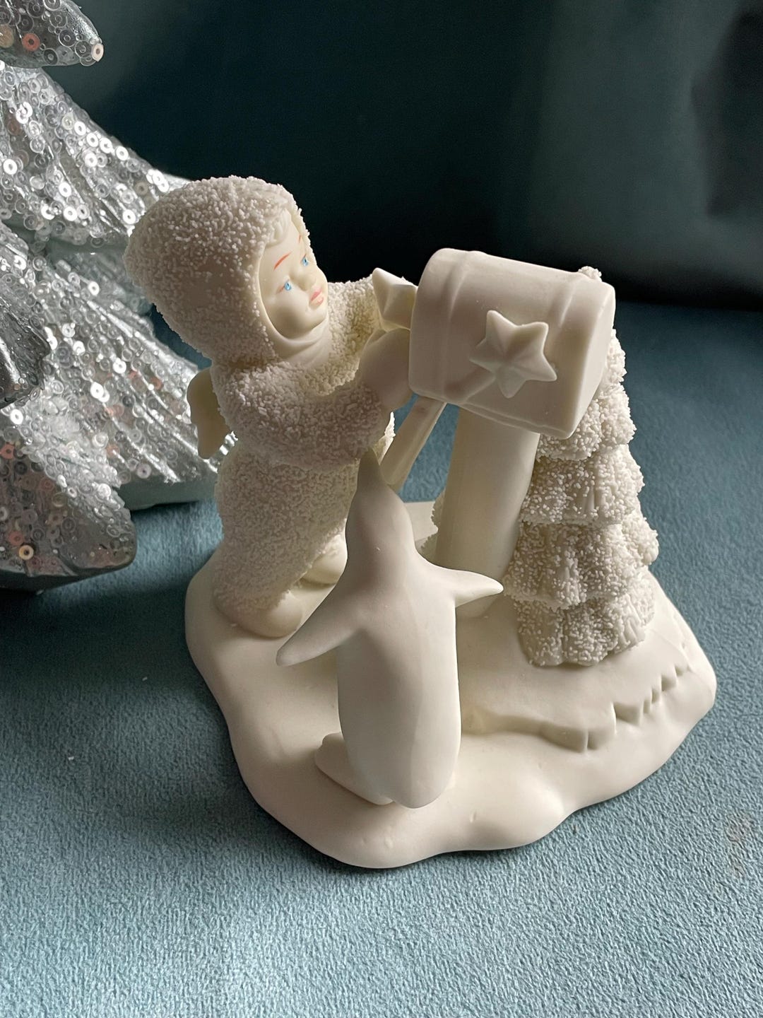 Vintage Snowbabies Department 56 Holiday "you Didn't Forget Me ...