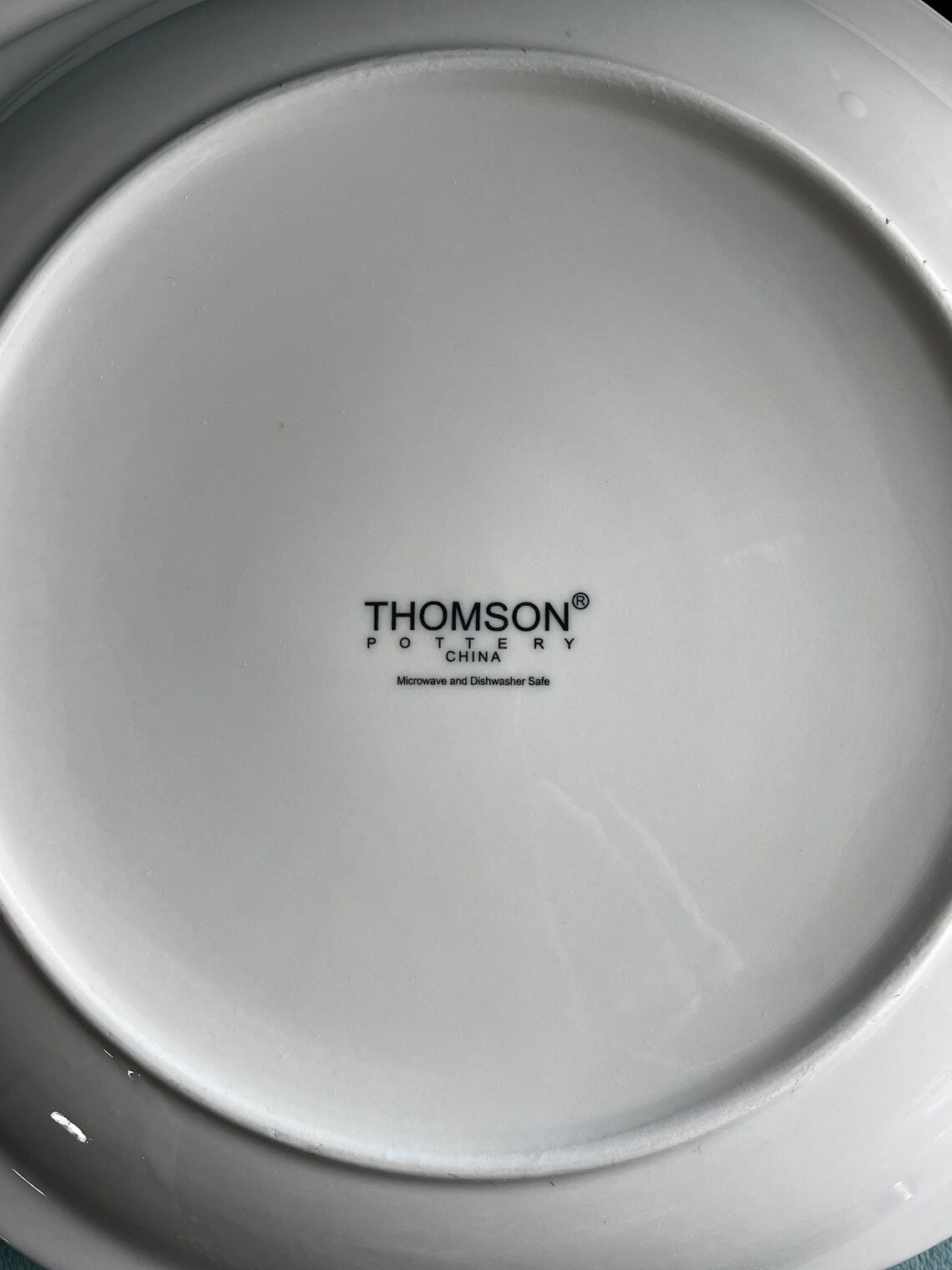 Vintage Thomson Pottery Magnolia Ceramic Dinner Plates Set of 5 - Etsy
