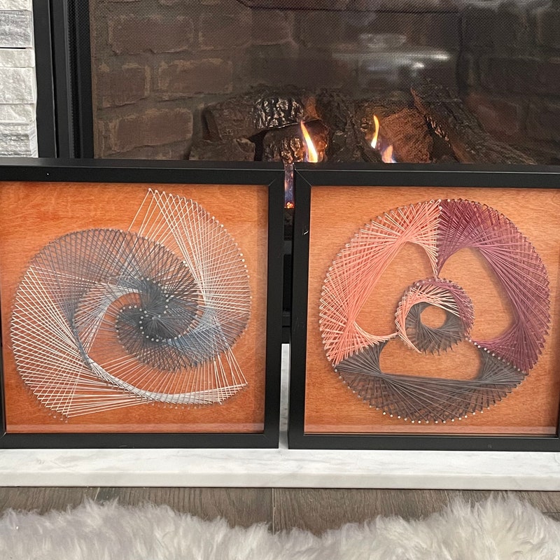 Vintage String Art - Etsy