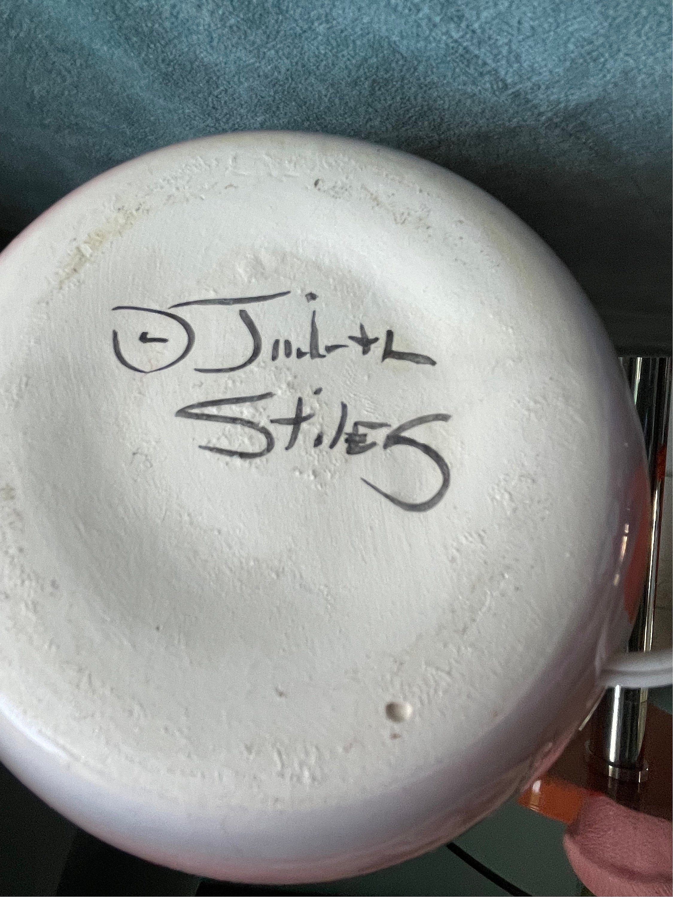 Vintage 1980s New Wave Southwest Abstract Judith Stiles Art Pottery ...