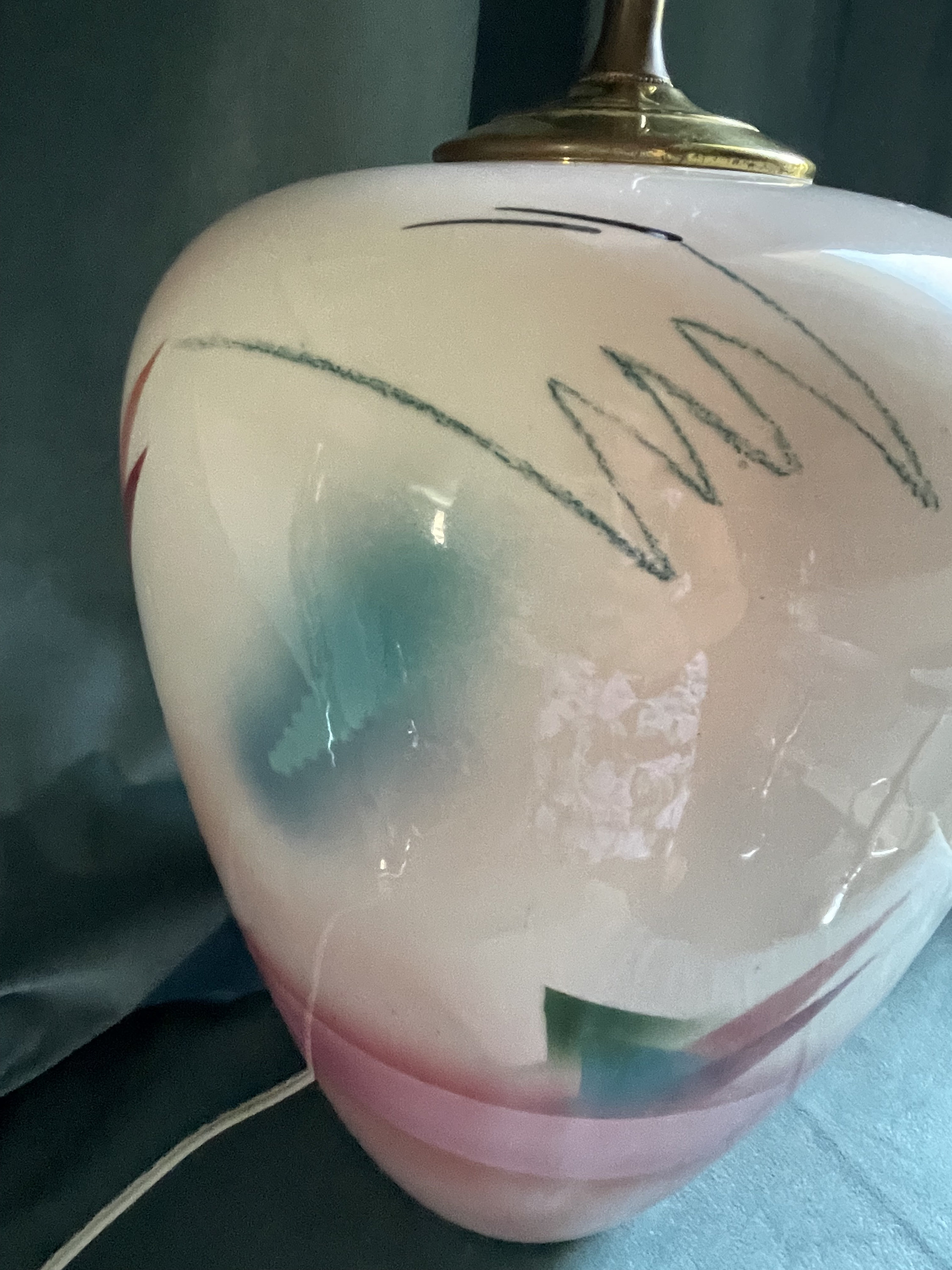 Vintage 1980s New Wave Southwest Abstract Judith Stiles Art Pottery ...