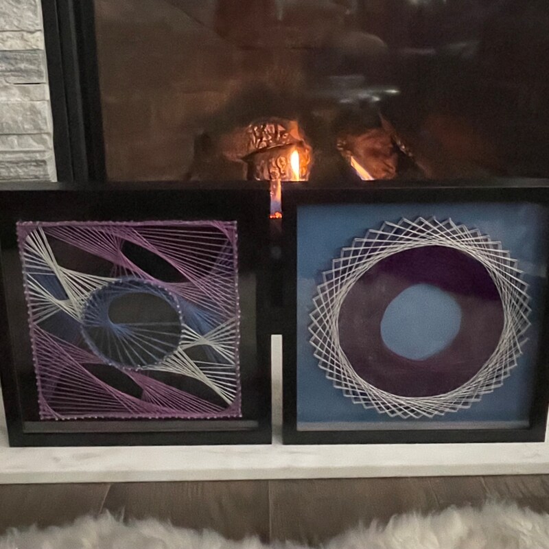 Abstract String Art - Etsy