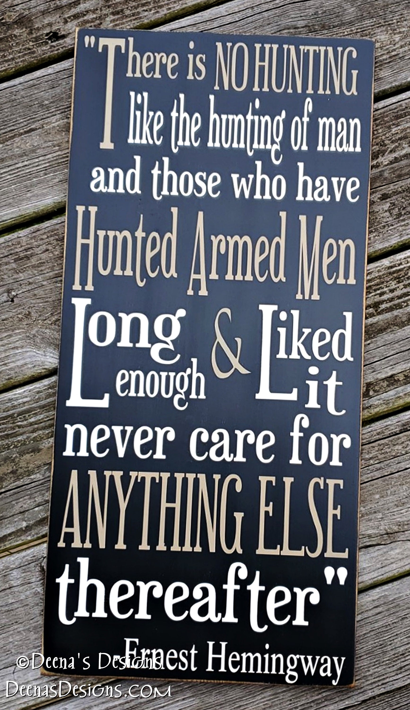 Ernest Hemingway Hunting Armed Men